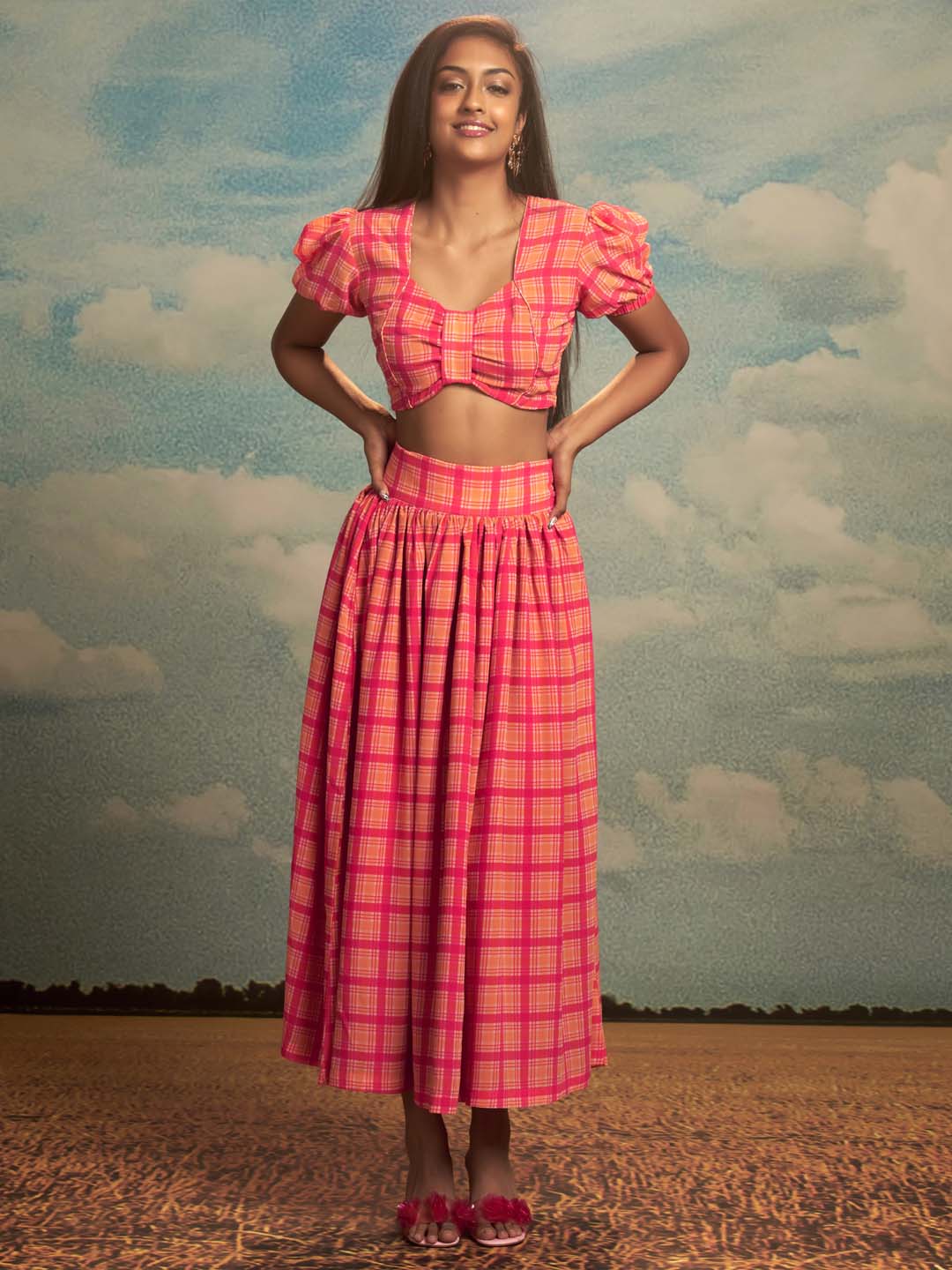 Shop Georgette Straight Co Ord Sets For Women At Best Price| Raisin